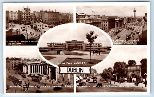 RPPC Dublin Multiview Collinstown Airport Stephen's Green IRELAND ...