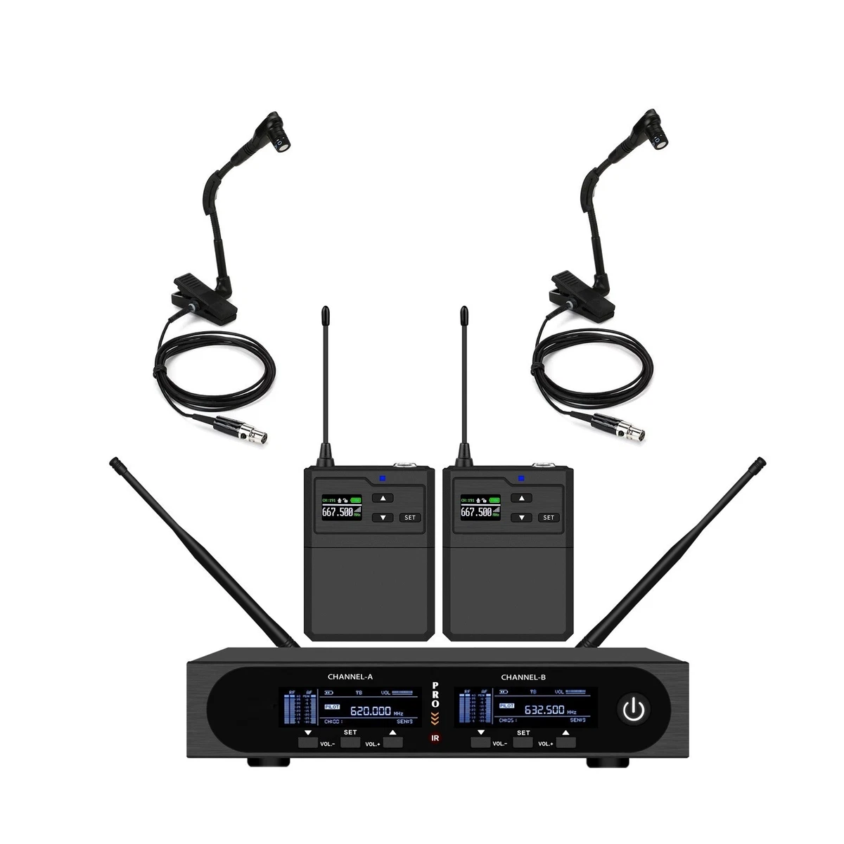 Saxophone Wireless Mic Shure BETA 98H/C Clip-On Sax Mic - Pro Wireless ...