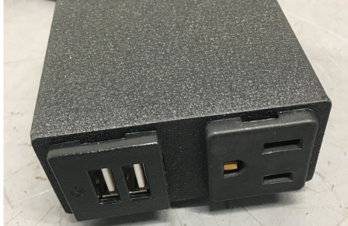 BYRNE BE01535-M1-72 MINI-TAP POWER OUTLET 2-USB CHARGING PORT POWER ...