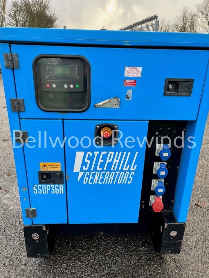 Stephill SSDP36A 32Kva Silenced Diesel Generator | eBay UK
