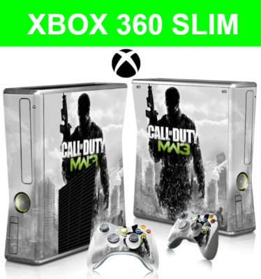 Xbox 360 Slim MW3 Decal Sticker Skin Wrap Vinyl + Controller | eBay