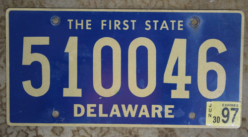 Delaware License Plate | eBay