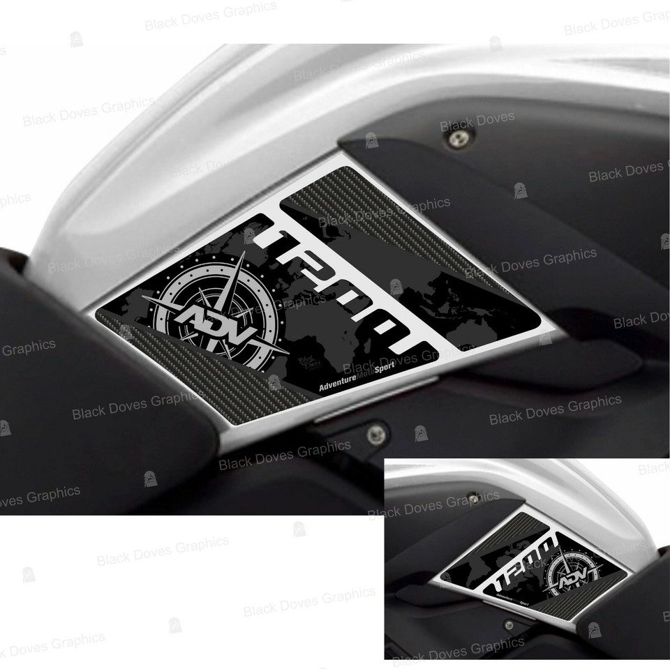 N.2 Stickers 3D Side Compatible BMW R 1200 GS 2008 – 2012 (No Adventure ...