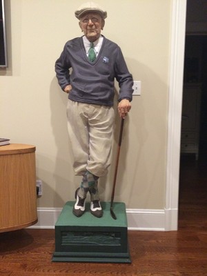 Jack Dowd Golfer Sculpture, Life Size | eBay
