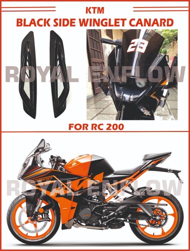 KTM Black Side Winglet Canard for RC 200 - | eBay