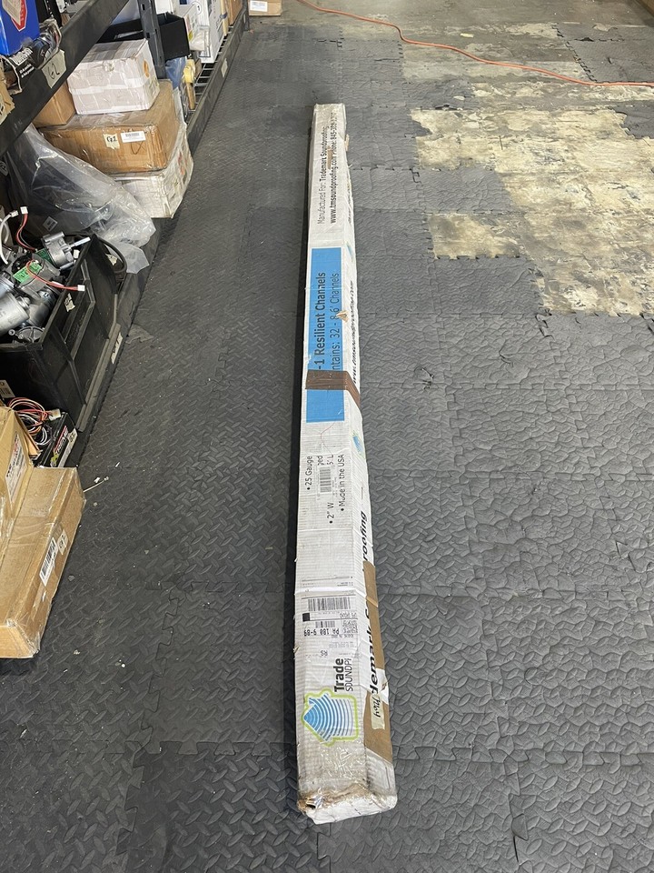 Trademark Soundproofing RC-1 Resilient Channels 8.6” 32-Pack ...