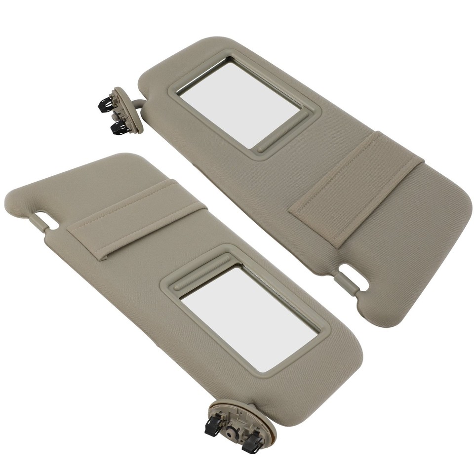 Pair Left & Right Side Sun Visor Beige For Toyota Camry 07-11 W/O ...