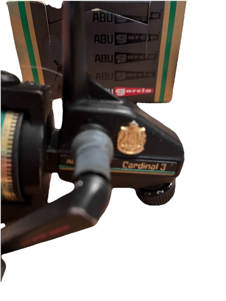 Vintage Abu Garcia Cardinal 3 Spinning Reel With Box Instructions 2 ...