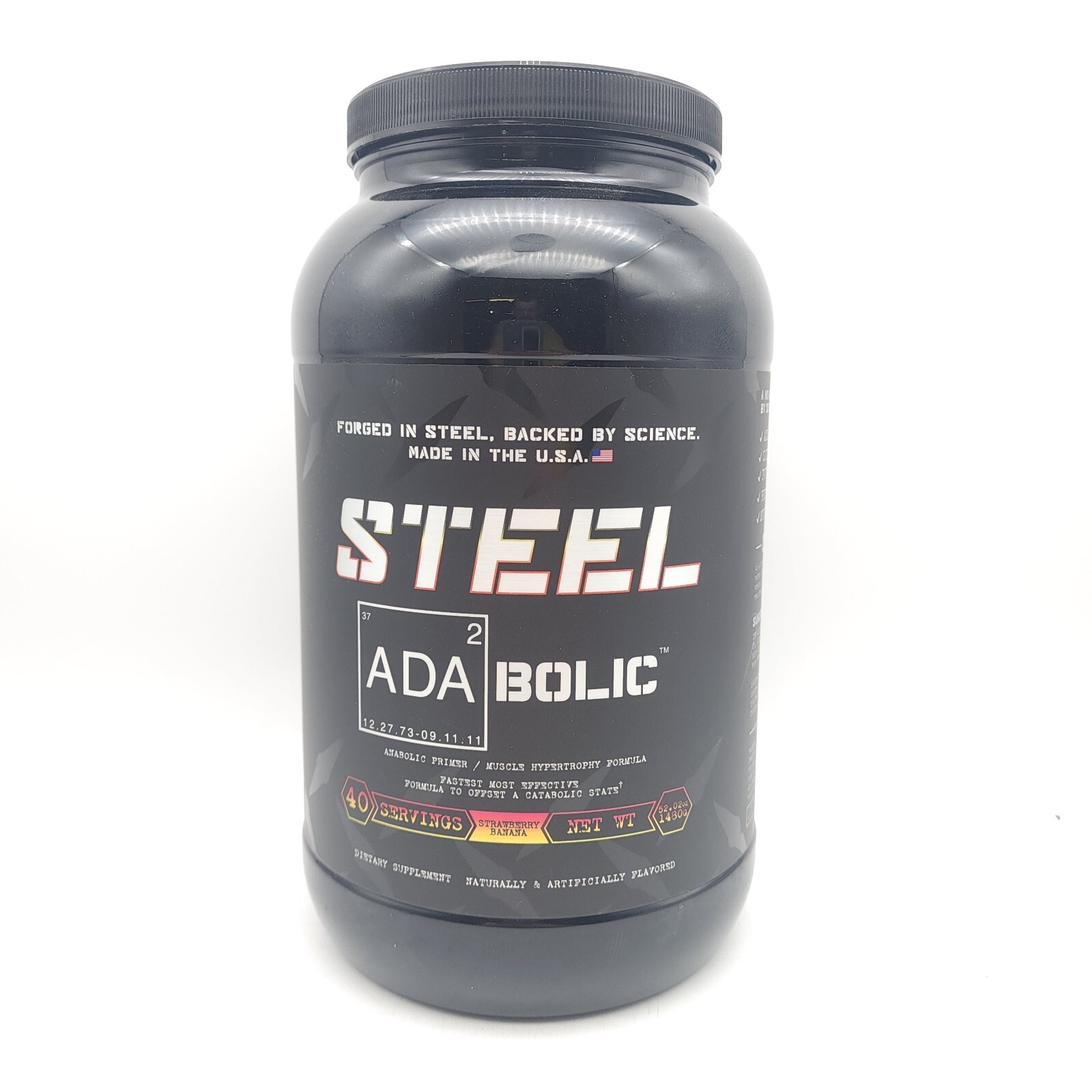 Steel Supplements Adabolic 40 Servings Pick Flavor | eBay