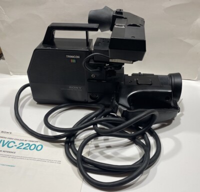 Sony HVC-2200 Trinicon Color Video Camcorder w/Case and Camera to VTR ...