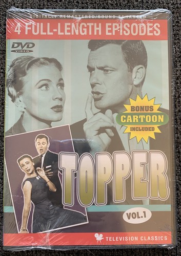 Topper Vol. 1 DVD 4 Full-length Episodes Slim Case Bonus Cartoon for ...