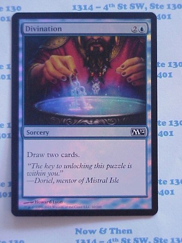 MTG: M2012: Foil: Divination | eBay