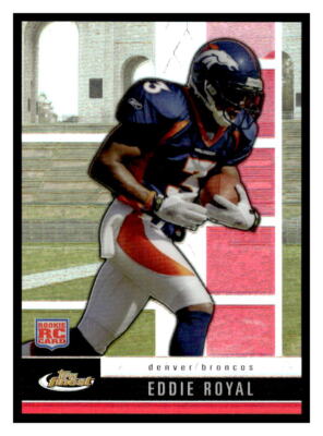 2008 Finest #142 Eddie Royal #/699 | eBay