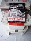 Vintage VEG-O-MATIC Food Preparer Slicer Chopper With 2 Blade Inserts ...