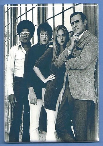 THE MOD SQUAD TV SHOW CAST *2X3 FRIDGE MAGNET* HIPPIE UNDERCOVER COP ...