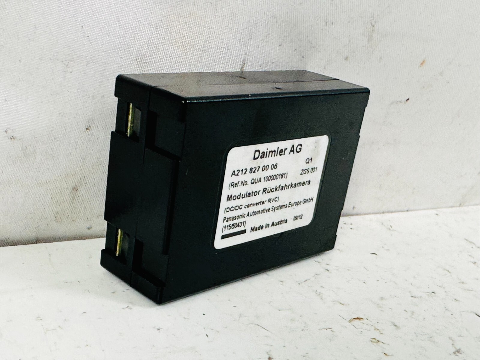 2012-2018 MERCEDES E CLS CLASS - REAR VIEW BACK UP CAMERA CONTROL ...