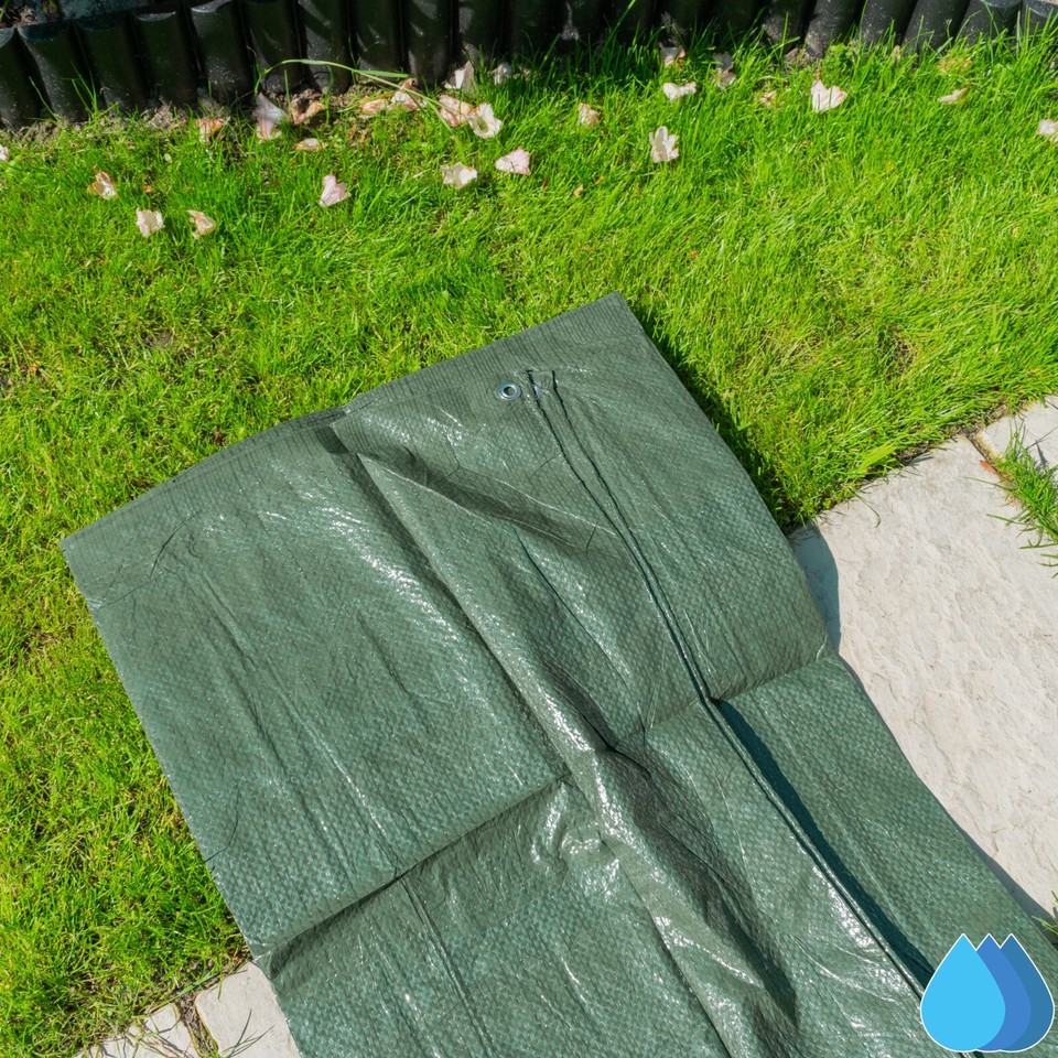 Waterproof Heavy Duty Tarpaulin Cover Tarp Ground Camping Sheet Cover ...