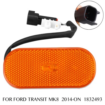 FOR FORD TRANSIT MK8 SIDE MARKER LIGHT LAMP LENS 1832493 BK3115442CB ...