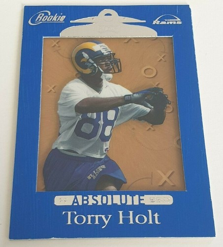 1999 Playoff Absolute SSD Torry Holt Rookie Blue Acetate Card - St ...