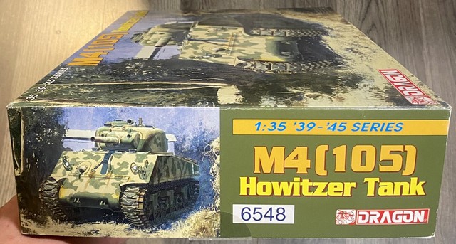 6548 1/35 M4 Howitzer Tank Dmls6548 Dragon Models USA for sale online ...