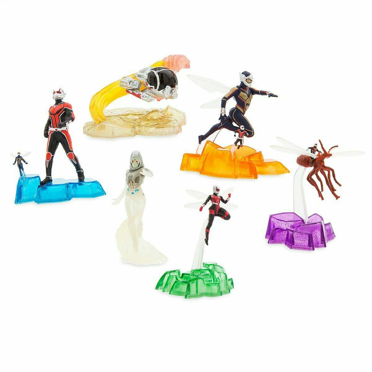 GENUINE Disney Store MARVEL Ant-Man and The Wasp FIGURINE set cake ...