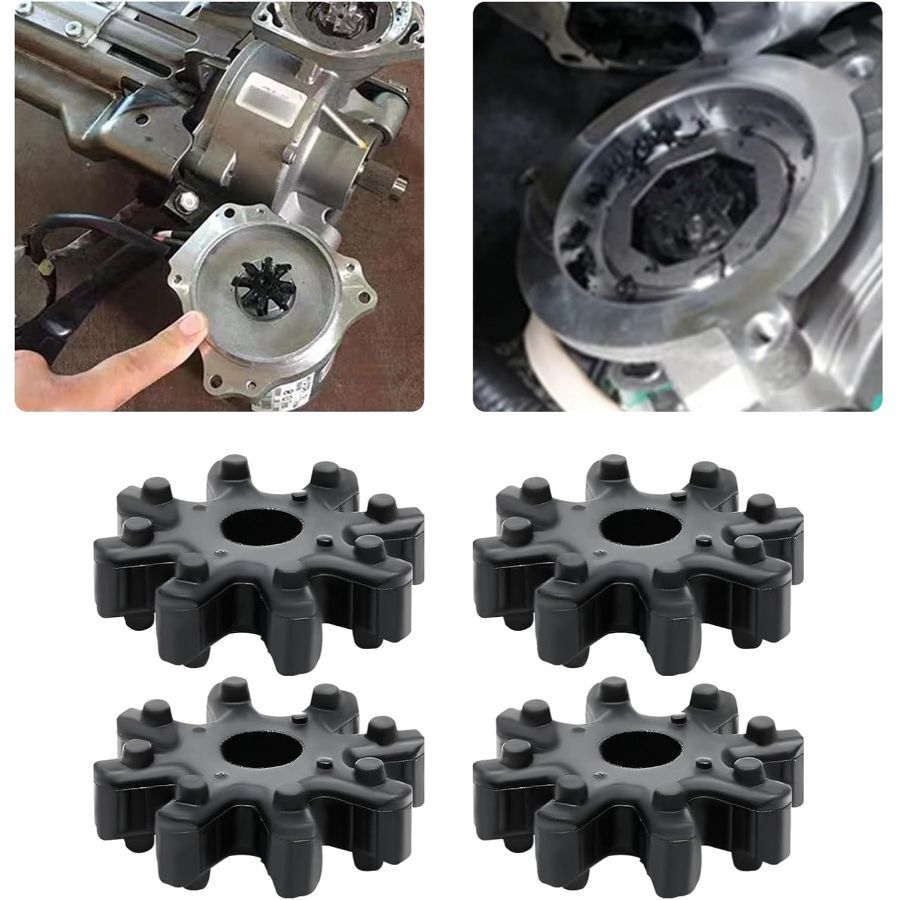 4 PCS Flexible Steering Coupler Replacement, Auto Power Steering ...