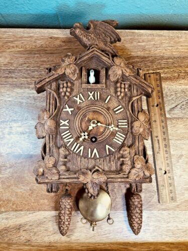 Collectible Wall Clocks 1920-1949 Time Period Manufactured for sale | eBay