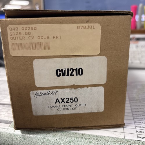 McDonald ATV - AX250 - Outer CV Axle FRT | eBay