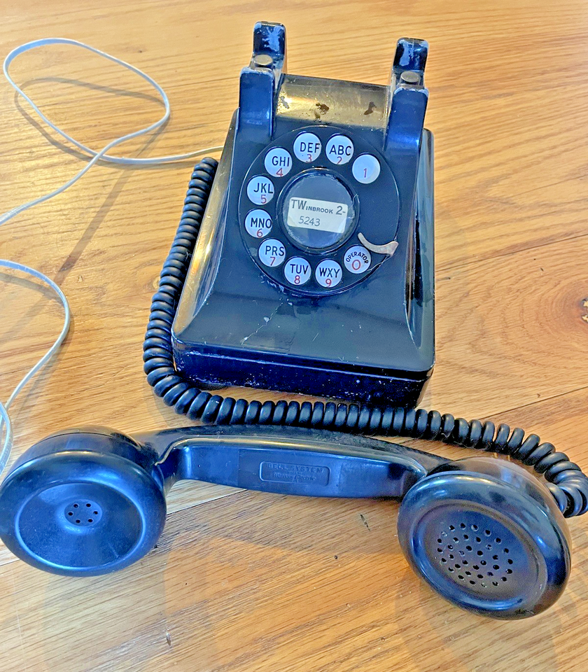 Vintage Bell System Rotary dial phone 1930's model(working) | eBay