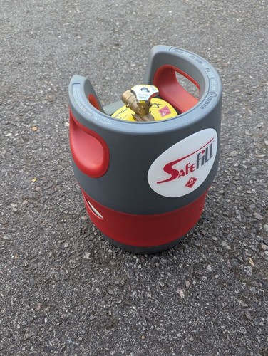 Safefill Refillable LPG Gas Bottle 5Kg 8.5L Lightweight Cylinder ...