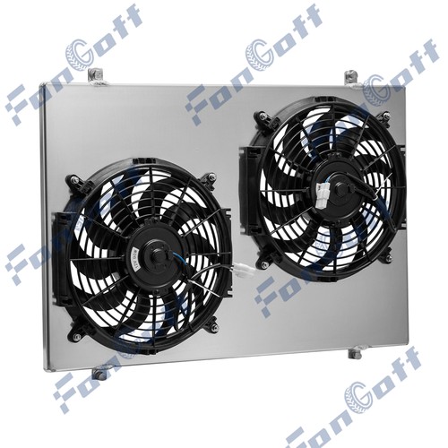 Aluminum Shroud Electric Fan FIT 1985-1997 Ford Bronco F150/F250/F350 4 ...