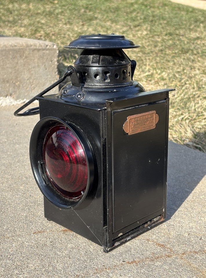 Dressel Railroad Crossing Gate Signal Lamp Train Lantern | eBay
