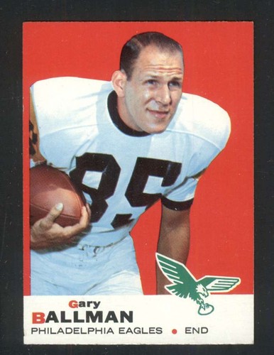1969 Topps #41 Gary Ballman EX/EX+ Eagles 51855 | eBay