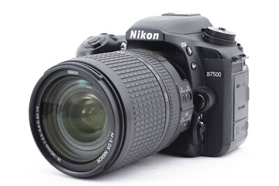 Nikon D D7500 20.9MP Digital SLR Camera - Black (Kit w/ 18-140mm VR ...