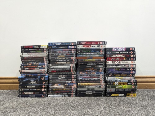 WWE DVD Bundle X84 Job Lot - Mixed Ppv And Boxsets | eBay UK