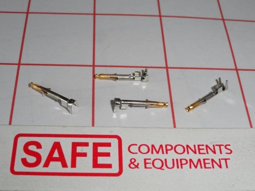 TE 770988-3 Contact Socket QTY-6 Mini-Uni MATE-N-LOCK Crimp Gold 22 ...