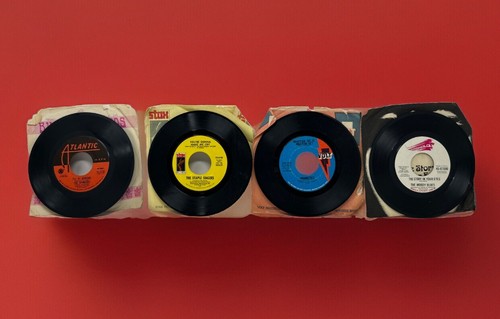 Lot 4 50, 60, 70 Vinyl Rock Pop Soul Jazz, Records 7" Singles Jukebox w ...