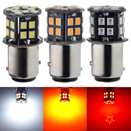 6V 6 Volt LED Bulb 1157 BAY15D P21/5W Tail Brake Stop Light Lamp White ...