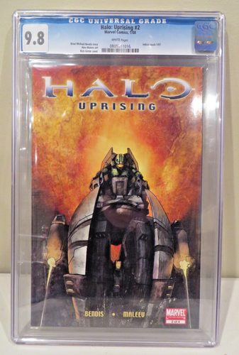 Halo Uprising #2 graded CGC 9.8 Xbox Video Game Comic Halo Marvel ...