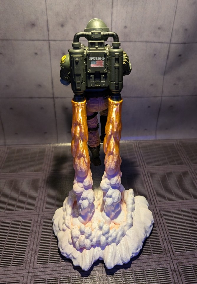 CLASSIFIED GIJOE Jetpack BLAST FLIGHT STAND | eBay