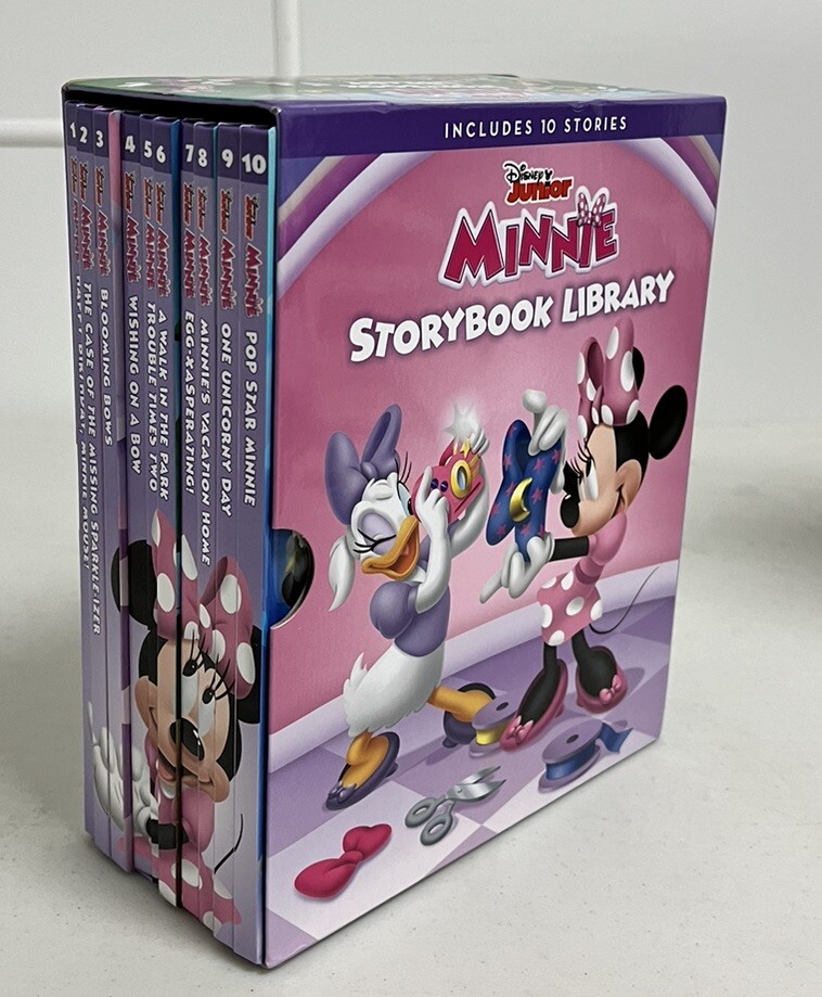 Disney Junior Minnie Storybook Library 10 Book Set Brand New | eBay