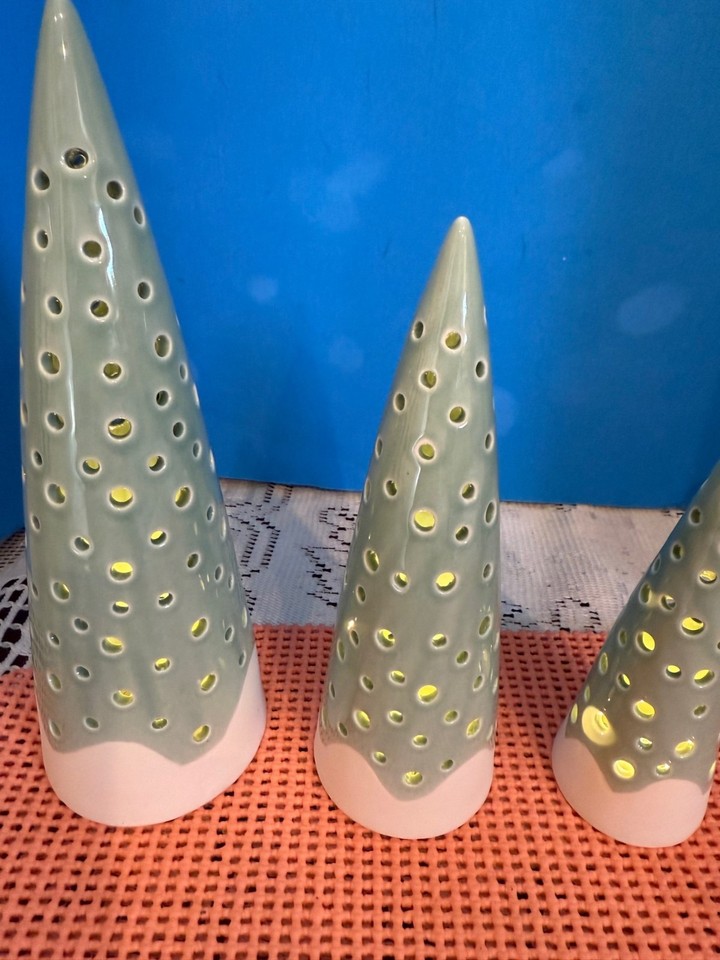 Lenox Light-Up Nordic Christmas Tree 3-piece Set SKU# 889997 | eBay