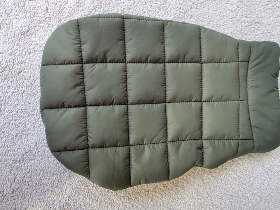Top Paw Puffer Dog Coat XS/M/L/XL- Blk Gray Olive Green Navy * Benefits ...
