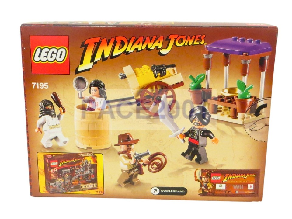 LEGO INDIANA JONES - 7195 -Ambush In Cairo - RETIRED 2009 SET ...