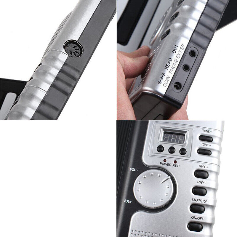 61 Keys Digital Midi Electronic Portable Keyboard Piano Midi Music | eBay