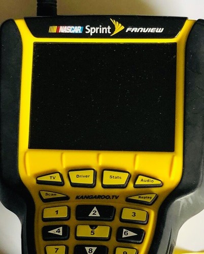 Nascar Fan View Fanview Handheld Sprint w/ Lanyard & Charger doesn’t ...