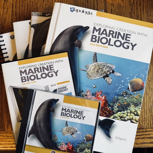 Apologia Marine Biology ~ 2nd Edition Huge Set w/ video instruction ...