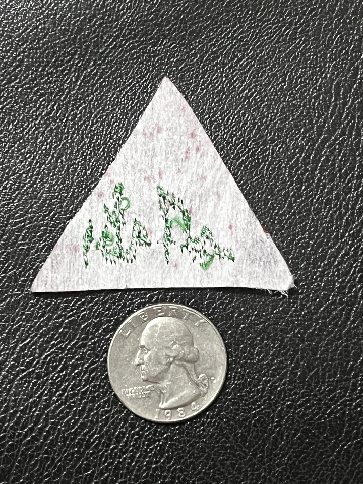 IRAQ-Iraqi Republican Guards Red Triangles Patch W/Allah Akbar In ...