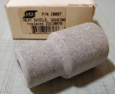 ESAB PT-121 / PT-121M Plasmarc Torch Tip Gouging Heat Shield 20087 NEW ...