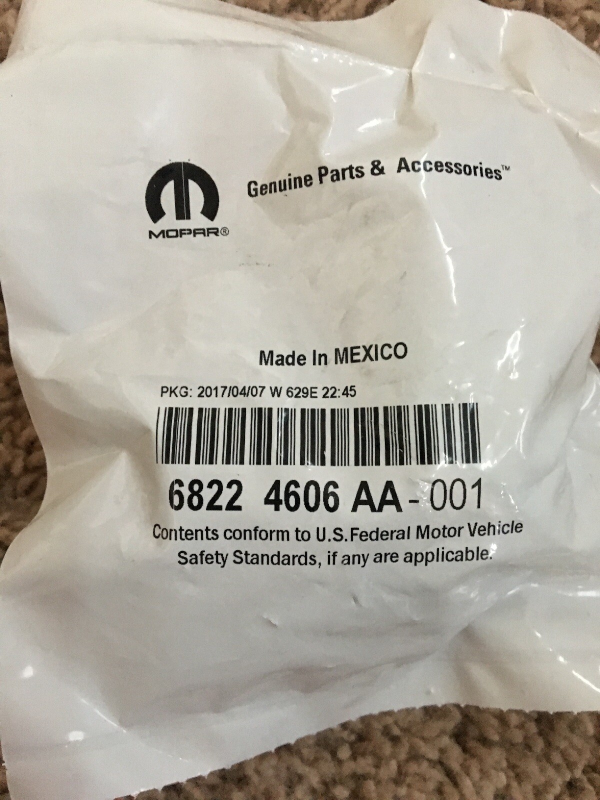 Headlight Socket-R/T, VIN: T Mopar 68224606AA fits 2014 Dodge Durango ...